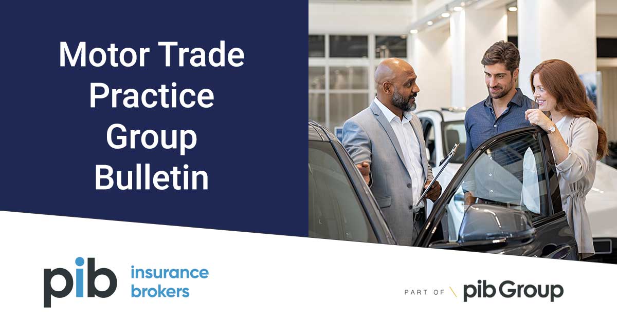 PIB Motor Trade Practice Group Bulletin