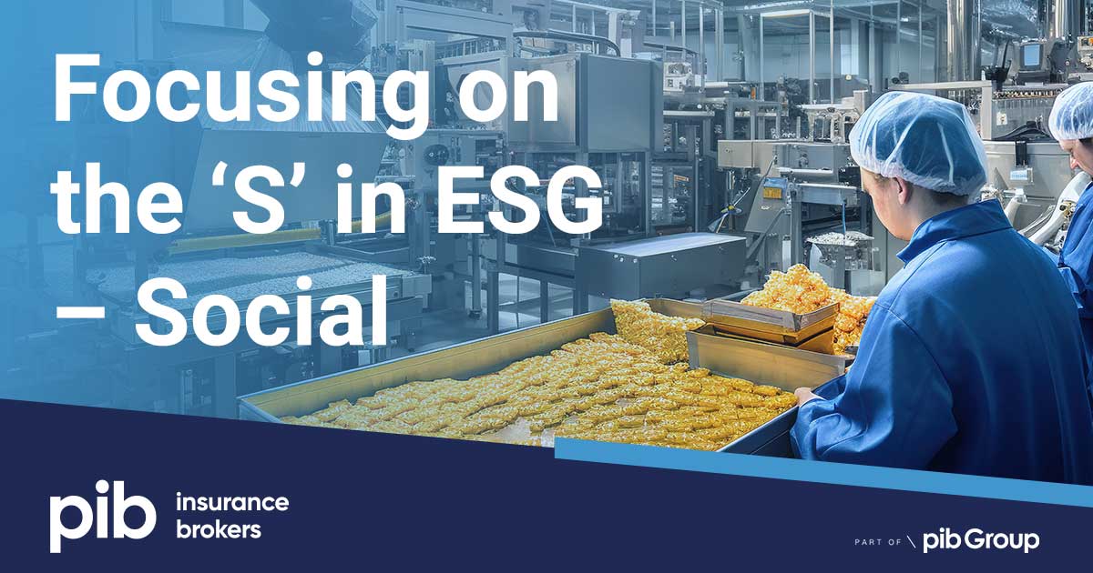 Focusing on the Social in ESG in the food and drink industry