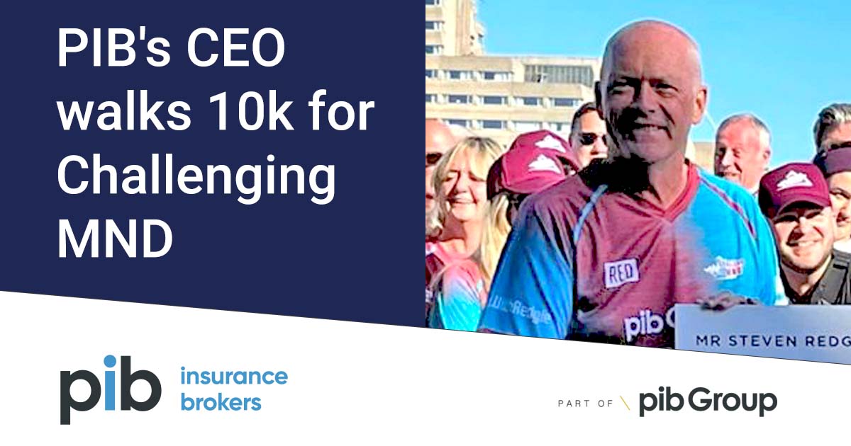 PIB Insurance Brokers' CEO Steve Redgwell takes on 10k charity walk for ...
